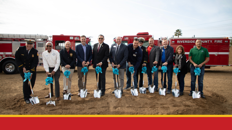 Menifee celebrates the groundbreaking of the City’s newest fire station ...