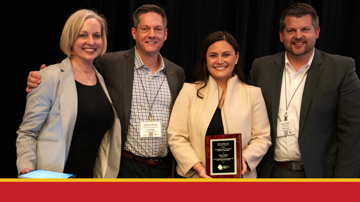 California city managers receive statewide honors for contributions to ...